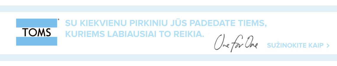 TOMS - One for One® ( Batai už batus)