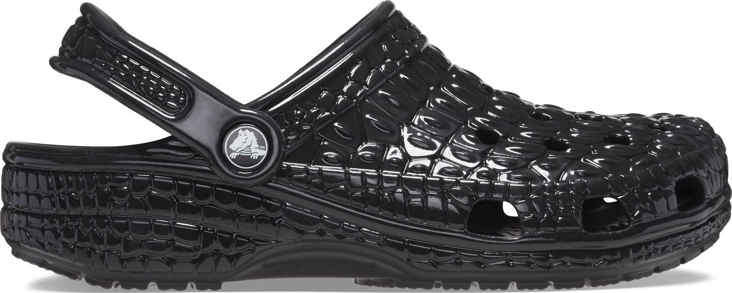 Crocs™ Classic Metallic Crocskin Clog 209093 | OPEN24.LT