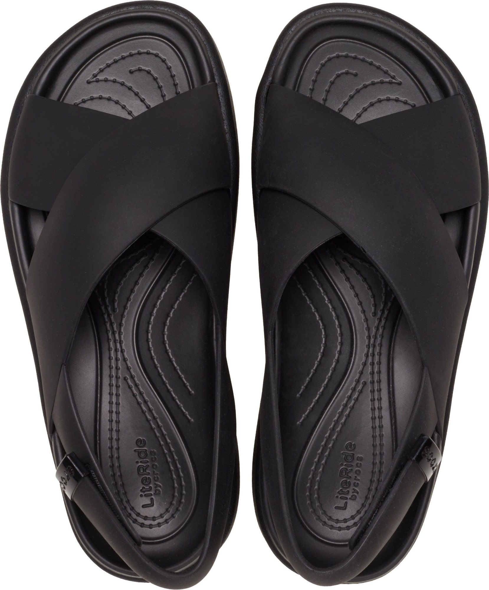 Crocs™ Brooklyn Luxe Cross Strap | OPEN24.LT