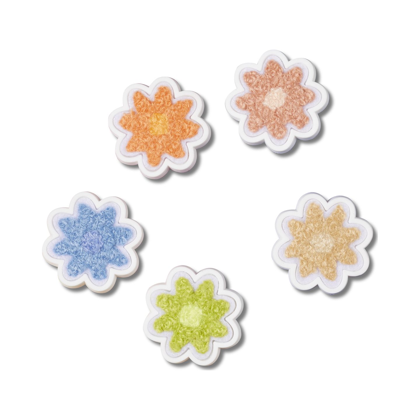 Crocs™ FLOWER POWER PATCHES 5 PACK G1141100-MU | OPEN24.LT
