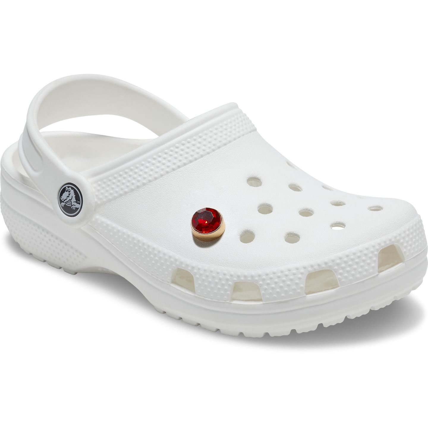 Crocs™ Jibbitz Dark Pink Circle Gem 196265268399 | OPEN24.LT