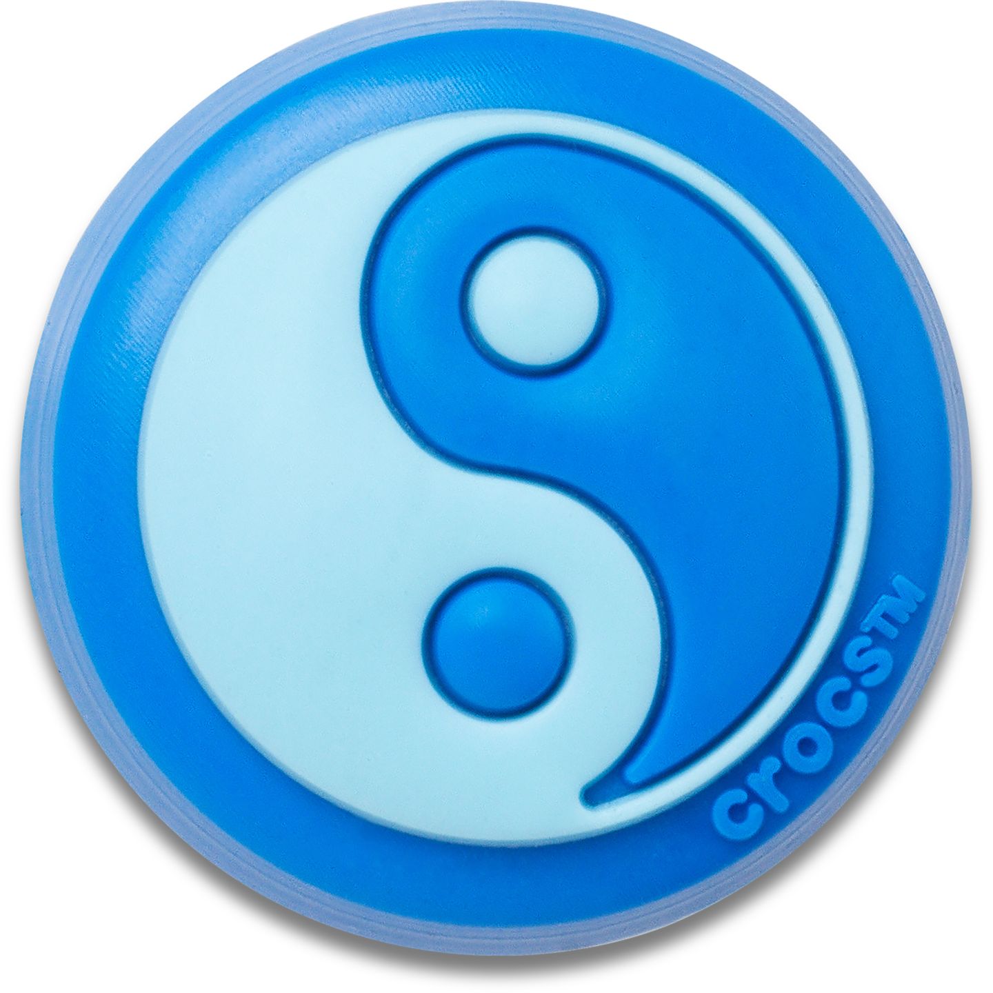 Crocs™ Jibbitz Light And Dark Blue Yin Yang 198445127243 | OPEN24.LT